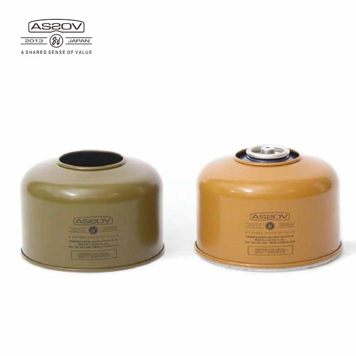 GAS CAN COVER for 250g PRINT ガス缶カバー 金物の町として知られる燕三条で製作した250gのOD 缶カバーは、0.8mmの厚みの鉄で出来ており、上と下の口元を折り返し、カバーの強度を高めています。 塗装は古くから...