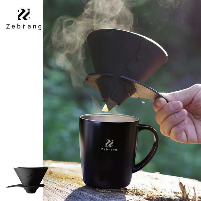 V60 フラットドリッパー 02 PLUS Zebrang 今までの使いやすさはそのまま、 突起をプラスして安定性が向上しました 折りたたんでコンパクトに持ち運べるアウトドア用ドリッパーが、さらに使いやすくリニューアル。突起とボタンがドリッ...