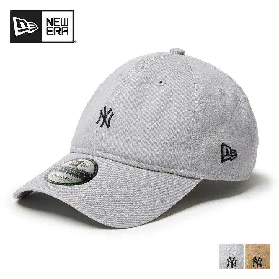 NEW ERA（ニューエラ） 9TWENTY MLB Mini Logo ニューヨーク・ヤンキース 品番：14668009／14668008 MLBの人気球団「ニューヨーク・ヤンキース」のロゴを、ミニマルにアレンジしたコレクション。 コンパ...