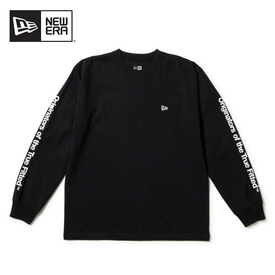 NEW ERA（ニューエラ） 長袖 コットン Tシャツ Originators of the True Fitted ブラック 商品番号：14682707 過去に使用していたタグライン Originators of the True Fit...