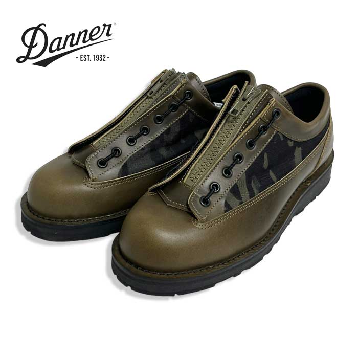 DANNER（ダナー） CASCADE RANGE A 品番：D211550 DANNER LIGHTをベースに、日常履きとしての快適さと扱いやすさを追求して誕生したローカットモデル「CASCADE RANGE」。 サイドジッパー仕様により...