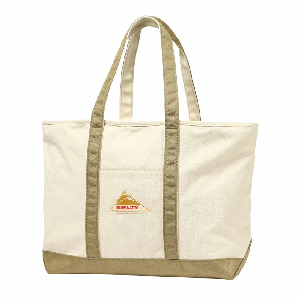 ◇KELTYが考える持ちやすいトートバッグ◇30Lも入る大きなキャンバストートは、コットン100％でとても柔らかく肌なじみがいいのが特徴です。中身が見えないよう、口はファスナー仕様となっています。外側と内側にはポケットも付いています。肩から...