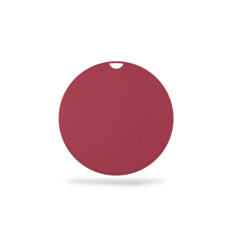 レジプロb 丸型 シリコン製鍋敷き 耐熱 滑り止め 16cm×厚0.8cm R-01 レッド【耐冷・耐熱性】-40℃～230℃まで対応。熱々の鍋やフライパンを直接置いても問題なし。高温でも変形しないので、長期間にわたって安心して使用できます...