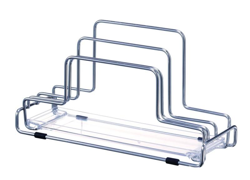 アスベル ステンレスまな板スタンドトレー付 「Nポゼ」 2606サイズ:26.2×9.4×14.2cm本体重量:約330g材質:本体/ステンレス鋼、トレー/ポリスチレン、脚ゴム/塩化ビニル樹脂原産国:中国