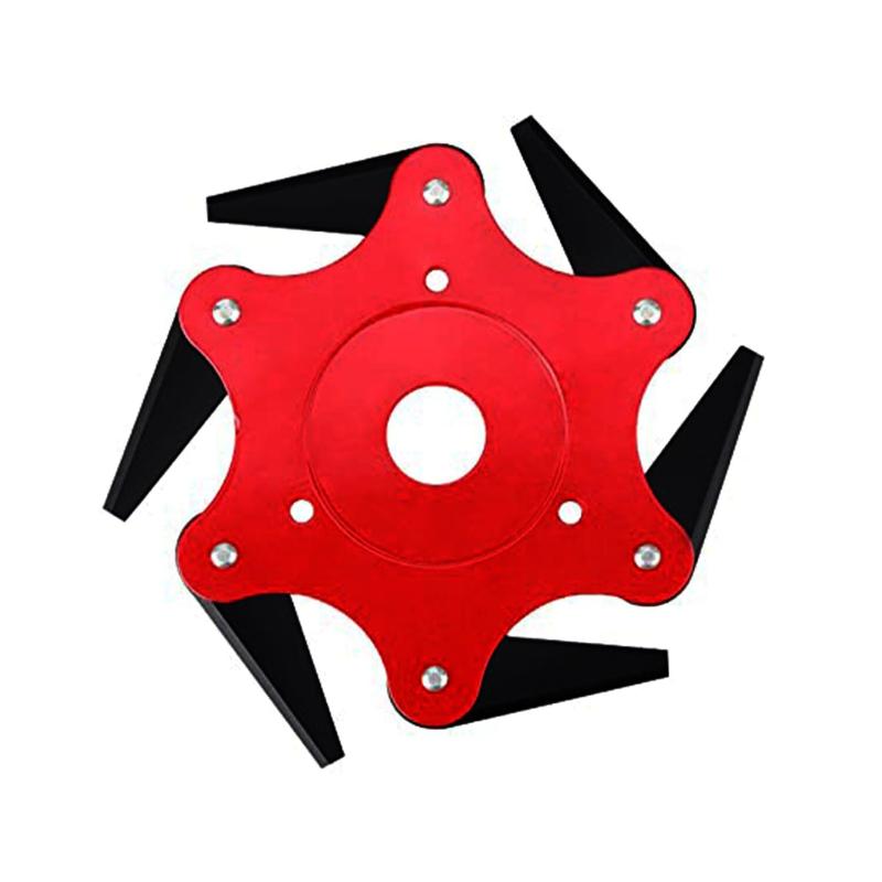 UOPR 草刈機用チップソー 替え刃 マンガン鋼製 6歯 360°ブレード設計 耐久性 ストリマー 草刈り機 ラジコン草刈機 くさかりき 草刈り機 替え刃 直径約245mmマンガン鋼製の高品質な替え刃で、草刈り機用チップソーとして最適。6歯...