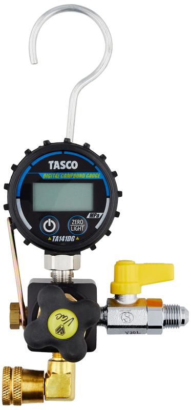 イチネンTASCO TA142DG-2/3 デジタル真空ゲージキット