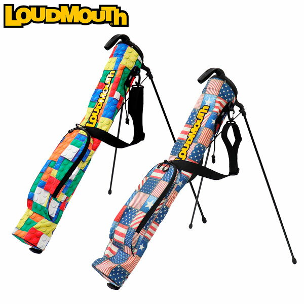 2025年秋冬シーズンの新作モデル！ ラウドマウスならではの機能性とデザイン性を兼ね備えたスタンド式クラブケースです 撥水加工で雨の日でも安心。 軽量生地を使用した超軽量クラブケースなので持ち運びもラクラク。 グリーン周りや練習場でも大活躍...