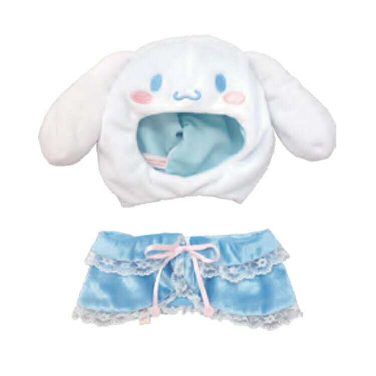 商品仕様【本体サイズ】　頭：約H12×W13cm　ケープ：約H7×W17cm【ぬいぐるみ着用可能サイズ】　頭囲：31cm位まで　胴囲：26cm位まで【特　長】　・好きなぬいぐるみに着せて楽しめる、プラッシュコスチューマーのレースケープシリー...