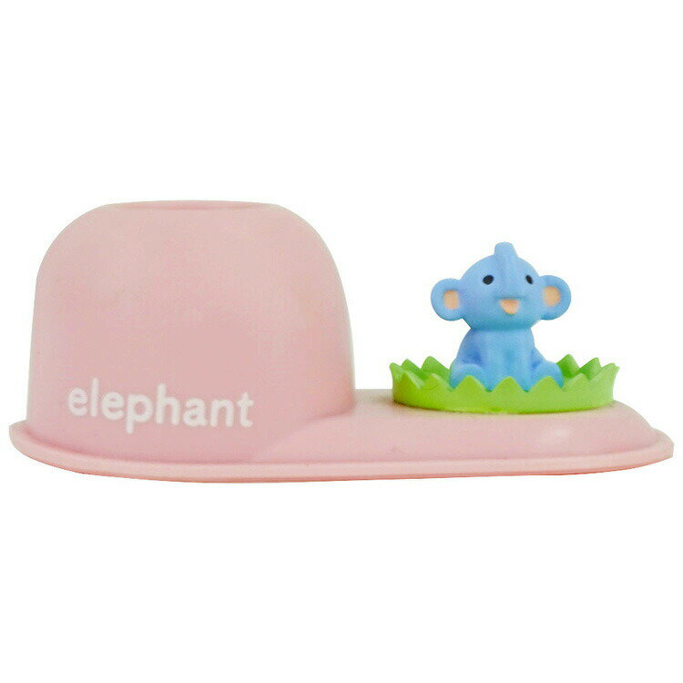 商品仕様歯ブラシを1本立てて収納ができるスタンドです。 どうぶつたちの可愛らしい姿に癒されます。 【サイズ】 本体：約W65×D35×H40mm パッケージ：約W85×D40×H85mm 【素 材】本体・フィギュア：PVC 【原産国】バング...