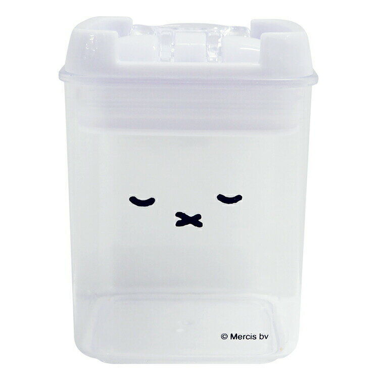 商品仕様【サイズ】約W7.5×D7.5×H10cm【容 量】約270ml【素 材】本体：ポリスチレン、フタ（白色部分）：ポリプロピレン、フタ（レバー）：ポリスチレン、パッキン：シリコーンゴム【重 量】約130g【原産国】中国特記事項※画像は...