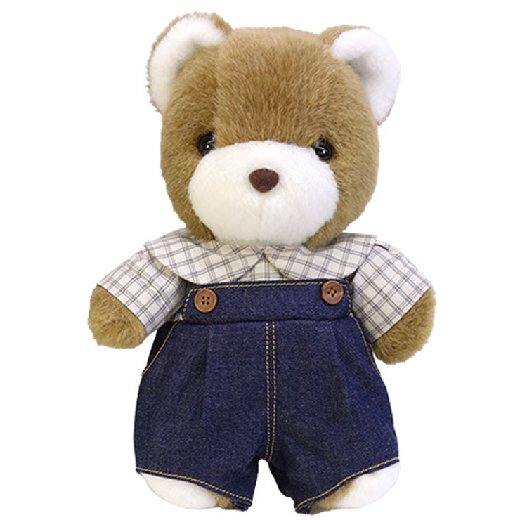 商品仕様1982年生まれ。株式会社サン・アローのロングセラー商品『ラッキー＆マック』シリーズ。ぬいぐるみに「服を着せる」というアイディアを採用し大ヒット。日本製にこだわり続けている懐かしくてかわいいぬいぐるみです♪ 【サイズ】約W19×H2...