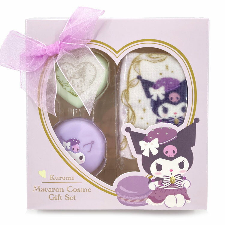 商品仕様可愛いオーガンジーリボンが付いたパッケージ♪マカロンみたいな可愛いコスメが入ったギフトセットです！ 【サイズ】 リップクリーム：約H45×W40×D25mm ハンド&ネイルクリーム：約H40×W40×D20mm ミニタオル：約H16...