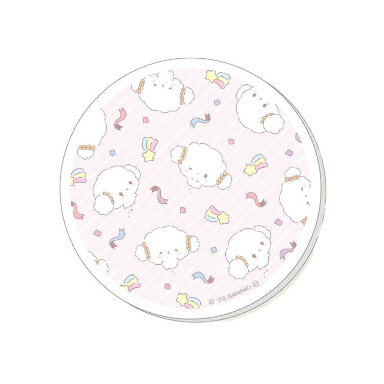 商品仕様こぎみゅんの10th Anniversary記念デザインを使用したアイテム【サイズ】約直径102mm【素材】白雲石【生産国】中国、印刷：日本特記事項※画像はあくまでも商品イメージになります。実際の商品と色や仕様が異なる場合があります...