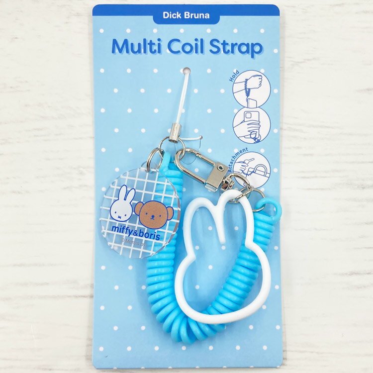 商品仕様【パッケージサイズ】約H165×W85×D12mm【素材】EVA、シリコーン、アクリル、真鍮、ポリエステル、亜鉛合金、鉄【特長】・コイル部分を手首に通してスマホ保持のサポートとして使用したり、先端のカラビナを外して、 カバン等に繋げ...