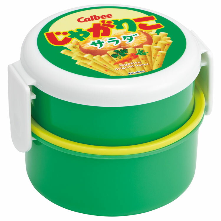 商品仕様小さな丸型のシンプル2段お弁当箱。 コンビニの丸型おにぎり1個が袋のまますっぽり入ります♪ 【サイズ】約D106×W117×H90mm 【容量】上段：約230ml／下段：約270ml 【重量】約130g 【品質表示（耐熱温度）】 フ...
