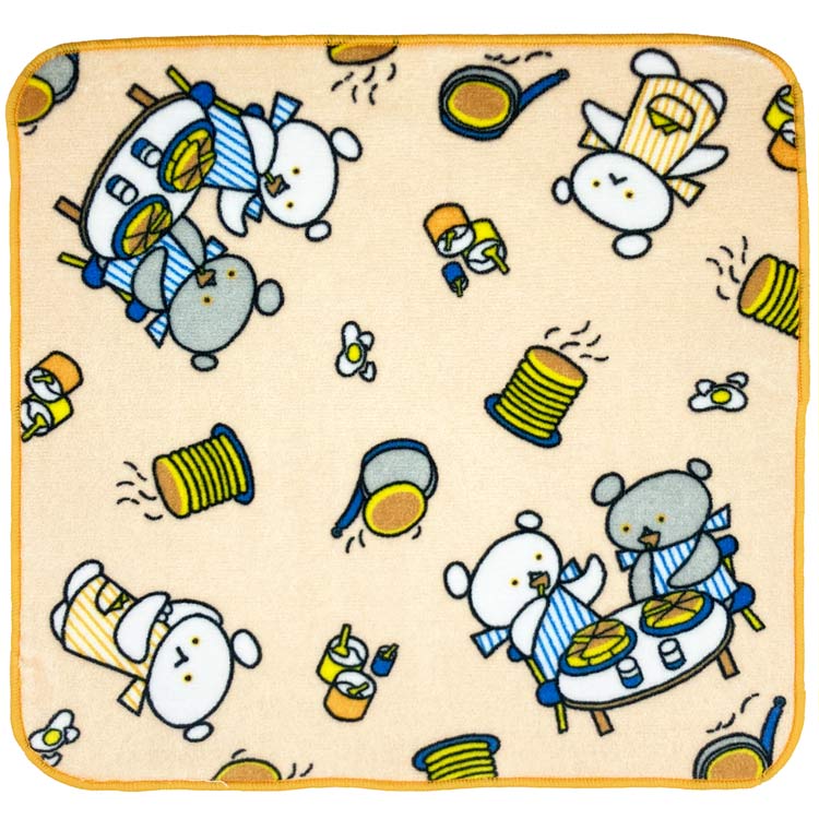 商品仕様【サイズ】約25×25cm 【素材】綿100% 【仕様】40/2シャーリングインクジェットプリント＋メロー巻き 【生産国】中国特記事項※画像はあくまでも商品イメージになります。実際の商品と色や仕様が異なる場合がありますので、予め御了...