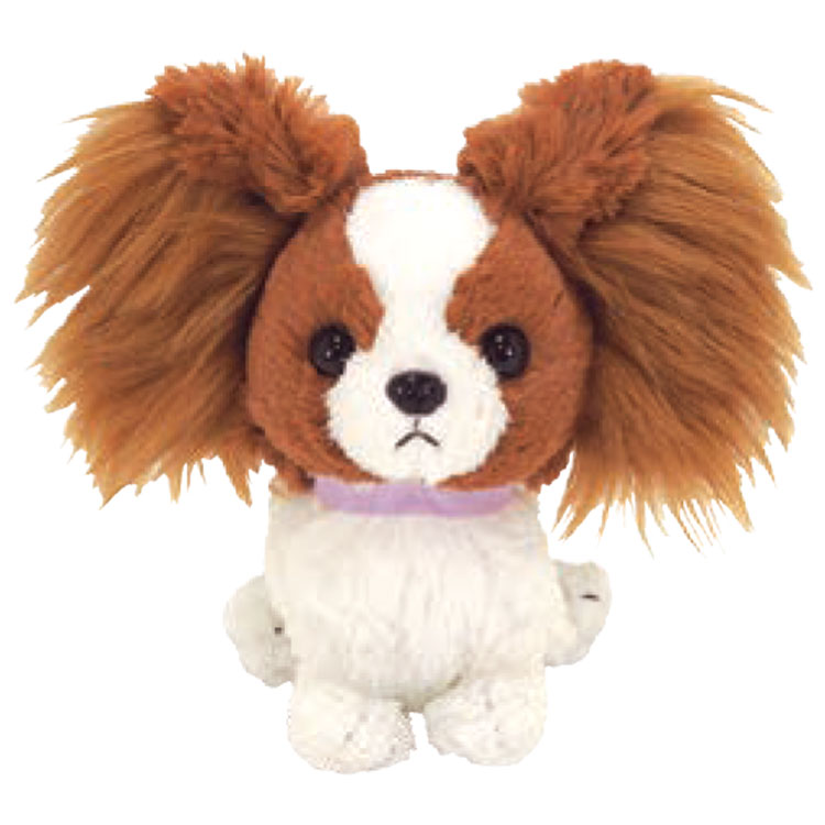 商品仕様やわらかくって思わず抱きしめたくなる！ つぶらな瞳の子犬(PUP)たち！おすわりやねそべりができるよ♪ 【サイズ】約H15×W15×D15cm【素材】ポリエステル【重量】約70g特記事項※画像はあくまでも商品イメージになります。実際...