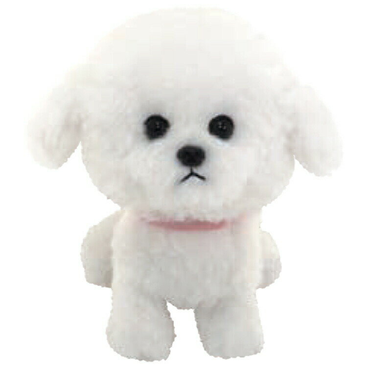 商品仕様やわらかくって思わず抱きしめたくなる！ つぶらな瞳の子犬(PUP)たち！おすわりやねそべりができるよ♪ 【サイズ】約H15×W13×D15cm【素材】ポリエステル【重量】約75g特記事項※画像はあくまでも商品イメージになります。実際...