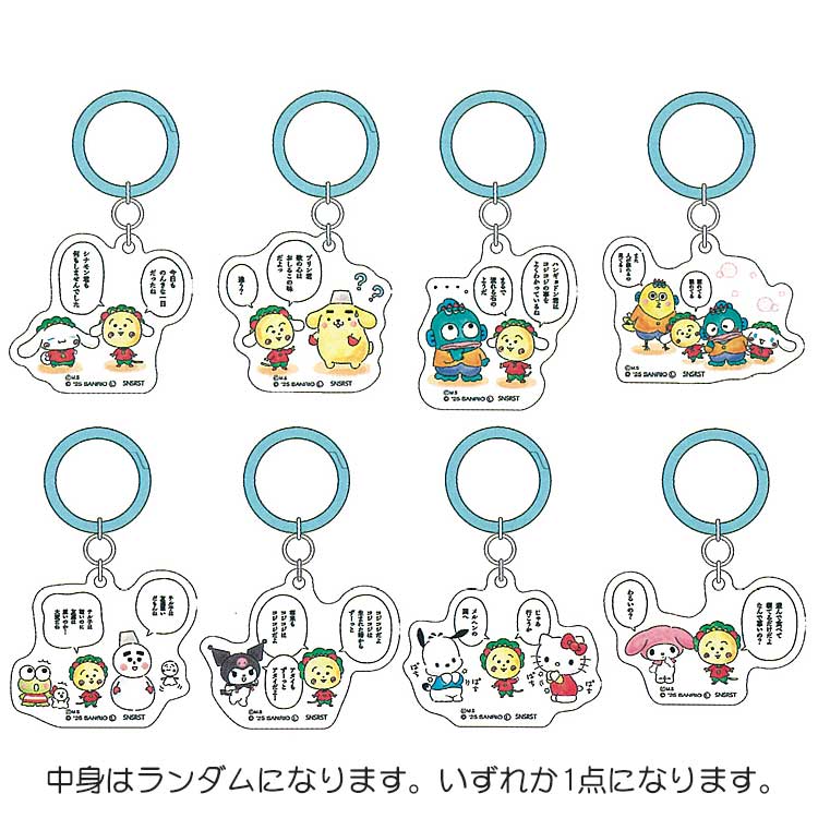 商品仕様【サイズ】約W40×H50mm以内ダイカット×D3mm【素材】アクリル、金属【本体重量】約10g【種類】全8種【内容】1個【生産国】中国特記事項※You can not choose which design/color you w...
