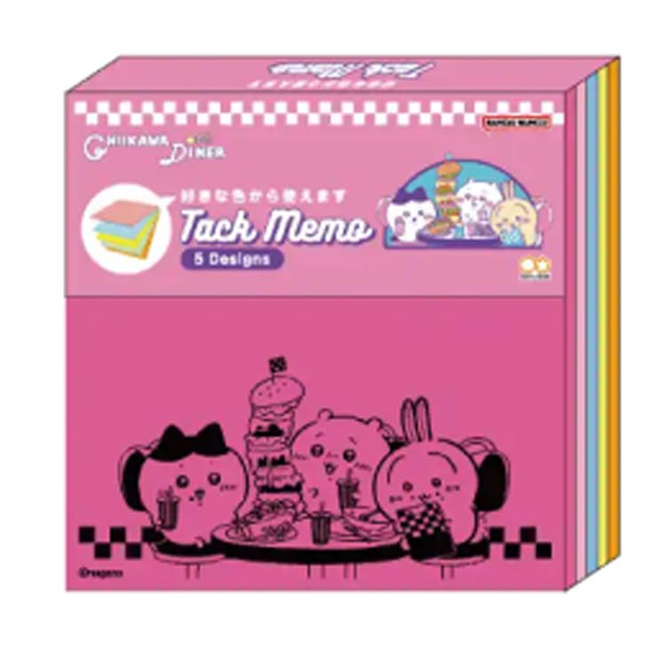 商品仕様【サイズ】本体：約W75×H75×D11mmパッケージ：約W89×H115×D11mm【素材】紙【本体重量】約48g【内容】付箋：5柄 各20枚 計100枚【生産国】日本特記事項※画像はあくまでも商品イメージになります。実際の商品と...