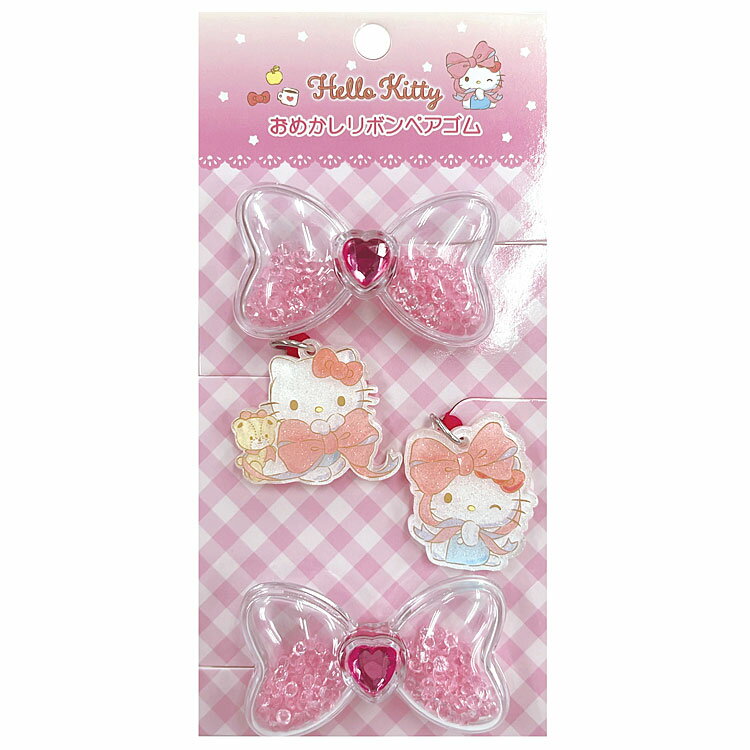 商品仕様【サイズ】 本体(リボン部分)：約H3.2×W5.5cm パッケージ：約H16.2×W8×D2.2cm 【素材】アクリル・ABS 【重量】ヘアゴム2個：約36g 【生産国】中国特記事項※画像はあくまでも商品イメージになります。実際の...