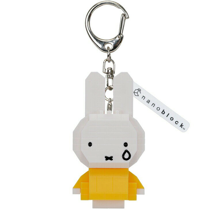 商品仕様組み立て時間ゼロ！ブロックモチーフの持ち歩けるフィギュア、n-fig(エヌフィグ)にミッフィーが新登場！！【サイズ】約W50×H68×D23mm【素材】ABS【重量】約18g【内容】本体＆キーチェーン×1【仕様】安全表記：CE/電池...