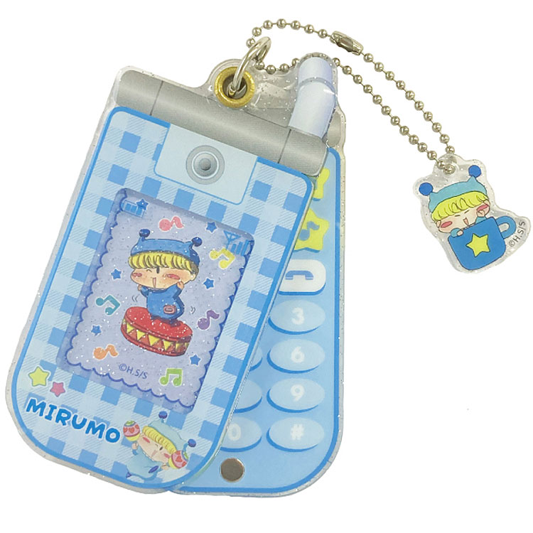 商品仕様【サイズ】本体：約H90×W45×D9mmチャーム：H25×W21×D3mmパッケージ：約H185×W65×D15mm【素材】アクリル、金属、紙【仕様】好きな写真を入れられるよ★ミニカード付!キラキラ&ぷっくり仕様特記事項※画像はあ...