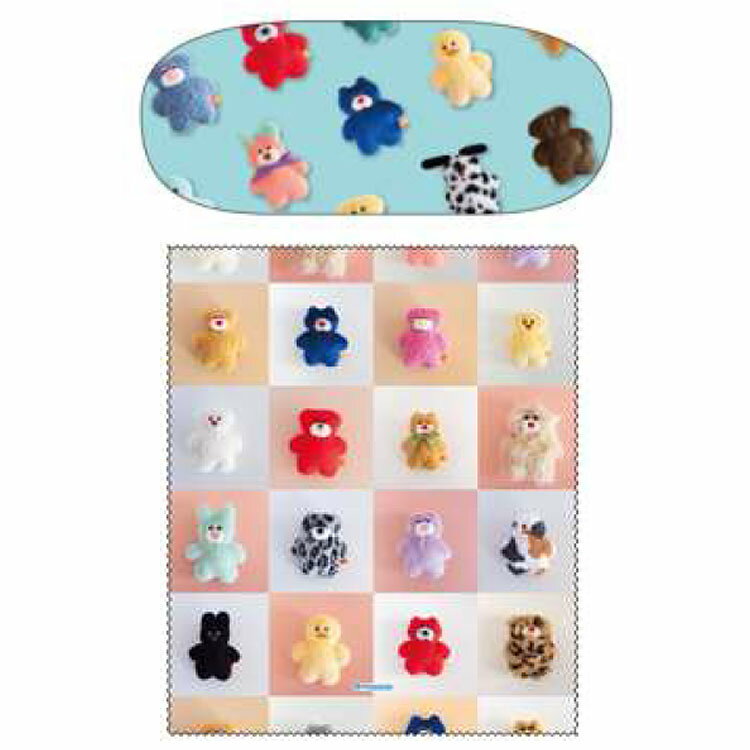 商品仕様【サイズ】約160×60×40mm 【素材】ポリエステル、スチール 【内容】ケース1個、クロス1枚 【原産国】韓国クロス付き特記事項※画像はあくまでも商品イメージになります。実際の商品と色や仕様が異なる場合がありますので、予め御了承...