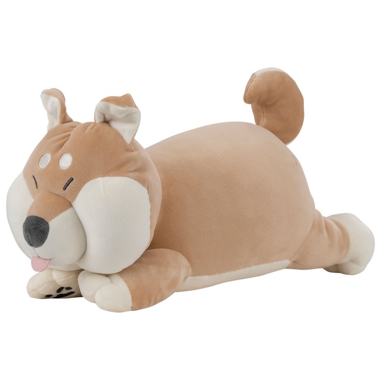 商品仕様すき 間に挟まって潰されるのが大好きなどうぶつ達。潰して完成するかわいさ。むぎゅッと潰して使うクッション。 【サイズ】約W11×H15×D38cm 【素材】側地：ポリエステル95％・ポリウレタン5％、中材：ポリエステル・ポリエチレン...