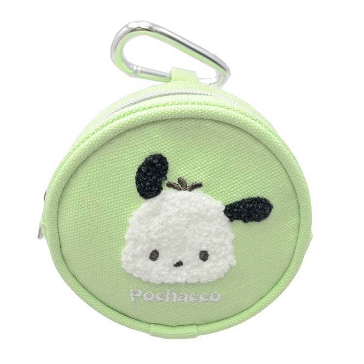 商品仕様パステルカラーがかわいいモフモフまるミニポーチ キャラクター部分はサガラ刺繍で立体的 イヤホンや小銭、鍵など小物入れに便利 カラビナ付きでリュックなどカバンにつけられます 【サイズ】約95×95×30mm 【素材】ポリエステル 【生...