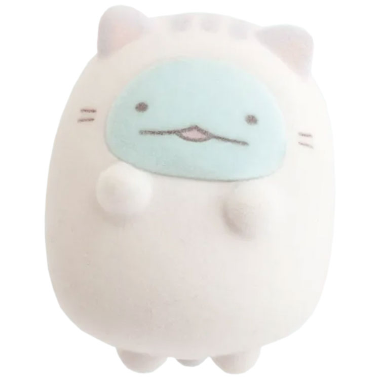 商品仕様すみっコたちがねこに変身？ 今日はみんなでねこぐらし♪ のんびりごろごろ、あなたに癒しをおとどけします。 【サイズ】約35×30×300mm 【素材】ATBC-PVC 【仕様】フロッキー加工 【生産国】中国特記事項※画像はあくまでも...