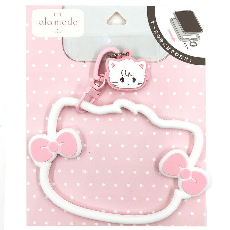 商品仕様【サイズ】本体：約126×86.5mm(金具部分含まず)チャーム：約H28×W31×D5mmパッケージ：約H160×W120×D5mm【素材】TPU、亜鉛合金、シリコーン、PVC【特長】・マルチホルダー・ハンドストラップとしても使え...