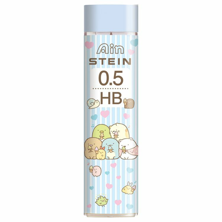 商品説明 〔SUMIKKO GURASHI☆San-x〕 大人気のすみっコぐらしから、Ain STEIN0.5／HBが登場です！すみっコたちのデザインのケースがとってもキュートだよ☆ペンケースに入れておくと便利です♪ 仕様内容 【サイズ】7...