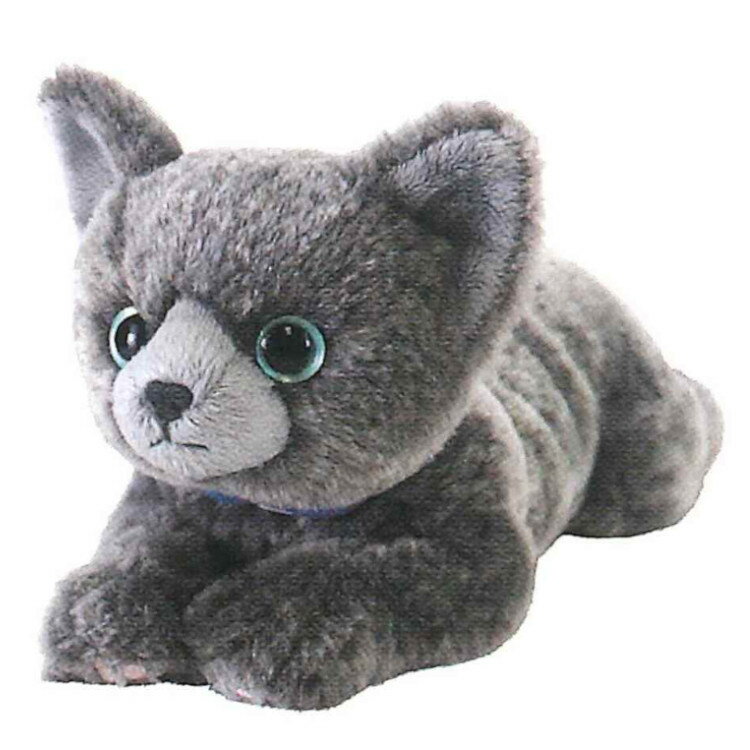商品説明 〔ひざねこ〕 人気のひざねこから、Sサイズのロシアンブルーのひざねこが登場です！ひざねこはしっとりした程よい重さのある猫のぬいぐるみ♪ お膝にのせてほっこりしたりポーズをとらせて飾ったり♪ 本物の猫のお腹のような柔らかな素材で手触...