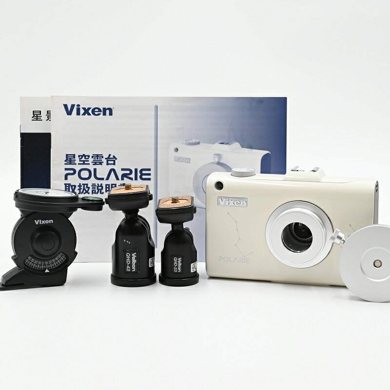 Vixen ビクセン POLARIE ボラメータ Velbon QHD-43 QHD-33 商品説明 外観 使用感が少なくすれや傷はほとんど見られないきれいな状態です写真でご確認ください。■初期不良に関して：商品に初期動作不良や何か不具合が...