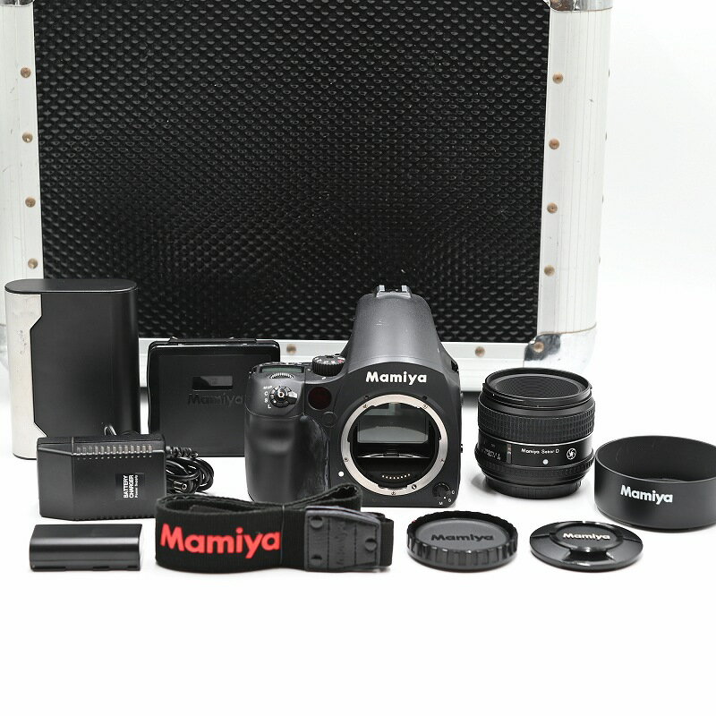 Mamiya マミヤ 645DF M22 80mm LS F2.8 レンズ動作不良あり ケース付き ボディ側の動作は確認済みです。液晶にドット抜けがございますが、撮影に実写には影響ありません。確認済みです。 付属のレンズですがAFが効きませ...