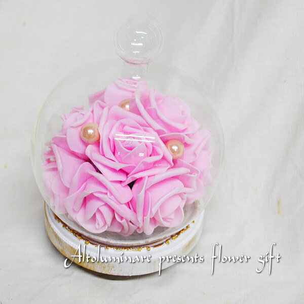 ピンクのバラの花束のライトです。 優しく暖かい光で照らしてくれます。 おしゃれなお母さんにぴったりの贈り物です。 お届けご希望日をお選びください。母の日に送るのに最適！かわいいプレゼント