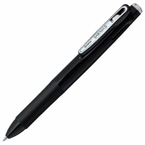 ●1本でインク色黒・青・赤の3色。ノック式で切り替えスムーズ。打合せや外出の時にとても便利です。●さらさらなめらかインクジェルインクなので、さらさらとしたなめらかな書き味です。耐水性・耐光性に優れた水性顔料だから、濃くてにじまず、くっきりし...