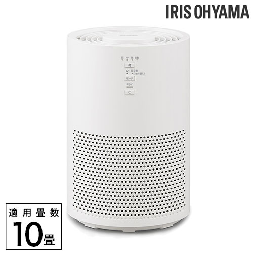 使い勝手の良いコンパクトサイズなので、持ち運びラクラク。場所を選ばず置ける空気清浄機です。10畳まで対応しているので、お子様のお部屋や書斎、寝室にもぴったりです。【特長】●集じん脱臭フィルターで、空気をキレイに3DナノチャージHEPAフィル...