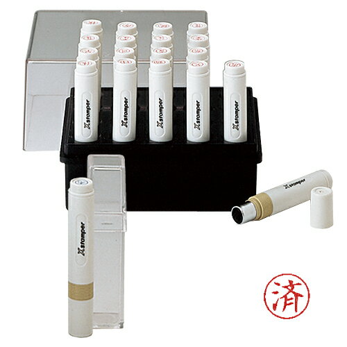 ■商品詳細メーカー名：シャチハタ(shachihata)サイズ：6mm 丸インキ色：赤色購入単位：1本配送種別：在庫品専用補充インキはコチラ→【検索用キーワード】文具 事務用品 印鑑 はんこ 既製印鑑 スタンプ ビジネススタンパー 簿記スタ...