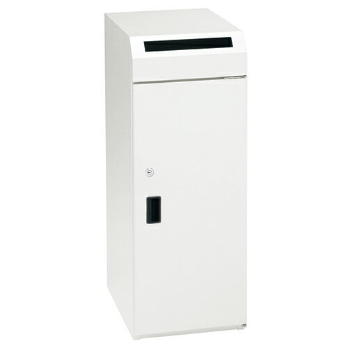 オフィスのセキュリティ、個人情報管理の向上に役立つペーパーボックス。機密書類回収ボックス／ネオホワイト。ホワイトの明るいスタイリッシュなデザインです。書類が入る中容器は軽量のプラ段製。「機密書類」シール付きです。■商品詳細メーカー名：ぶんぶ...