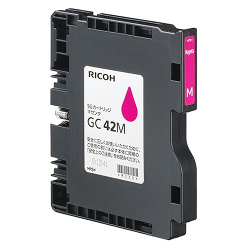 対応機種：SG5200 フロント手差しモデル/SG5200※パッケージについてはデザインが変わる場合がございます。■商品詳細メーカー名：リコーカラー：マゼンタ印字枚数：1900枚※印字枚数はあくまでも目安です。購入単位：1本配送種別：在庫品...
