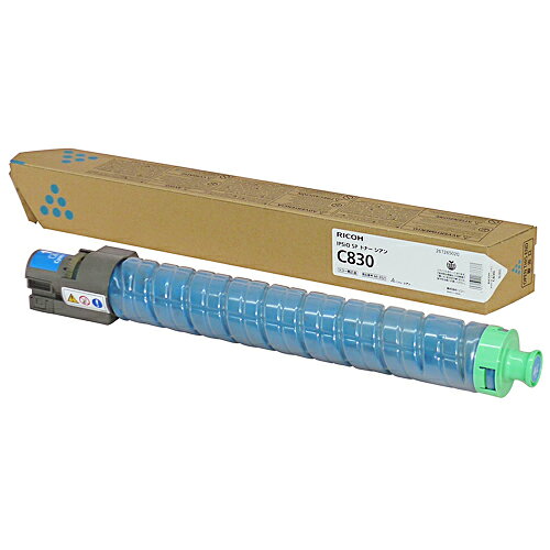 ■商品詳細メーカー名：RICOH（リコー）シリーズ名：IPSIOSPトナーC830カラー：シアン印字枚数：12000枚購入単位：1本配送種別：別送品 代引不可 返品不可 配送日時指定不可 ※商品はメーカーより直送させて頂くため、代金引換での...