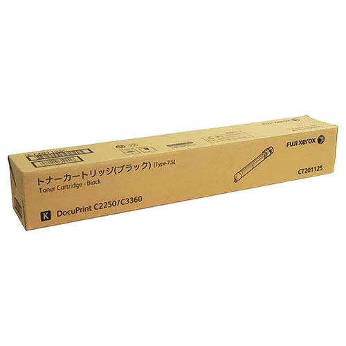 対応機種：DocuPrint C2250/C3360■商品詳細メーカー名：富士フイルム印字枚数：7500枚※印字枚数はあくまでも目安です。購入単位：1本配送種別：直送品 代引不可 返品不可 配送日時指定不可※商品はメーカーより直送させて頂く...