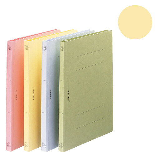 書類のズレも少なくしっかり保存します。■商品詳細サイズ：307×231×18mm材質　　表紙：古紙配合率100％　　押え具：再生樹脂カラー：黄内容量：10冊メーカー品番：A-517KS購入単位：1パック（10冊）配送種別：在庫品■綴じ具は再...