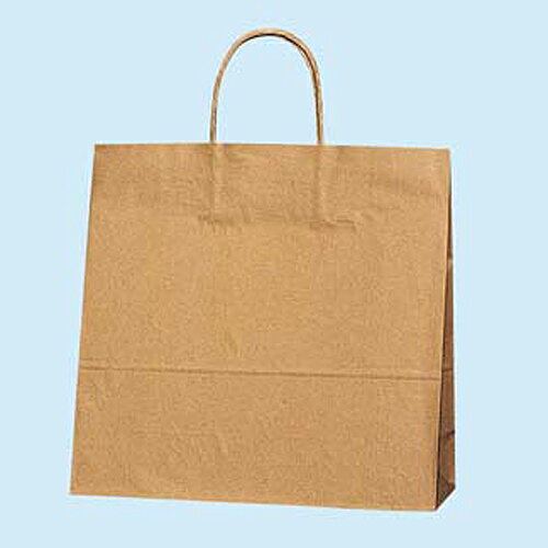 使い方自由自在のシンプルな手提げ袋。■商品詳細購入単位：1パック(50枚）配送種別：在庫品【検索用キーワード】梱包 作業用品 店舗用品 お買い物袋 てさげかみぶくろ くらふと320×310×115 50まい 1m6445 9R0528 アル...