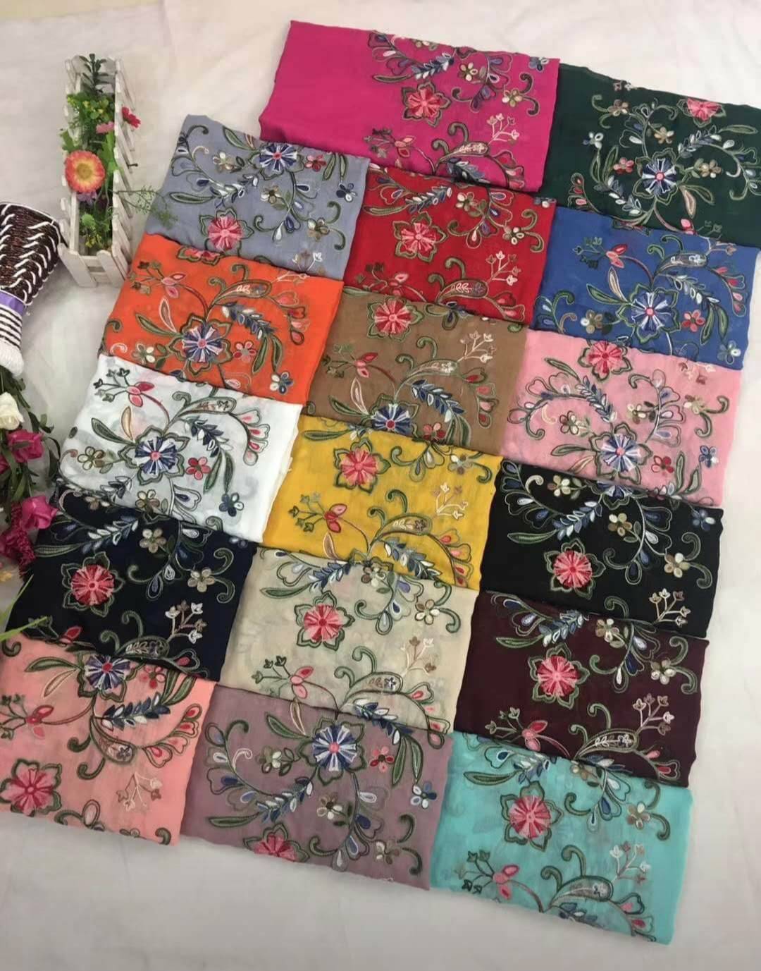 コットンスカーフ　ガーゼ　綿100コットンスカーフ　ガーゼ　綿100