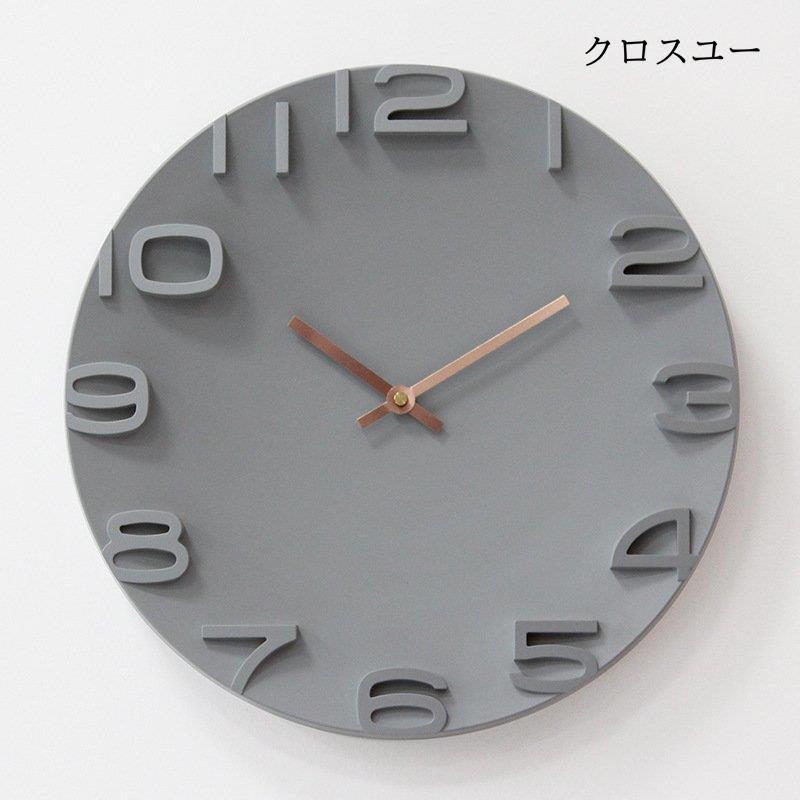 製品仕様製品名：壁掛け時計サイズ：直径約35cm材質：アクリル本体重量：約390g 給電方法：単3電池*1（別売り）【見やすく】文字盤に大きな数字と、時刻がわかり見やすいです。【騒音なし】かけ時計カチカチの音がしなくて、 音がほとんど聞こえ...