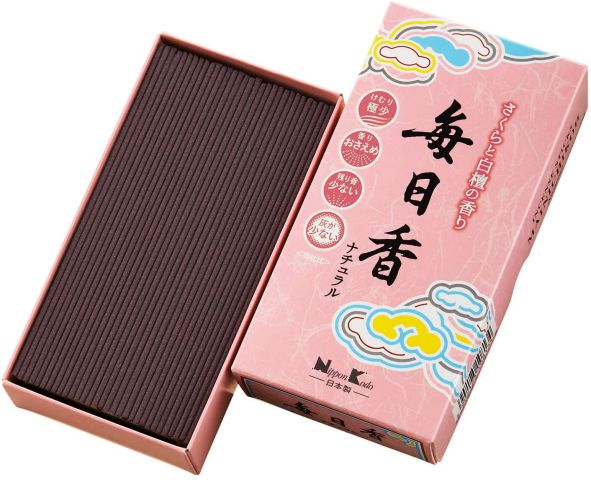 商品名 お線香 毎日香 ナチュラル さくら バラ詰 サイズ 80mm×34mm×155mm 重量 110g 素材・材質 タブ粉、香料 原産国 日本 商品説明 対策・効果:リラックス特徴:ナチュラル・自然派香り:フローラルうららかな春風にふか...