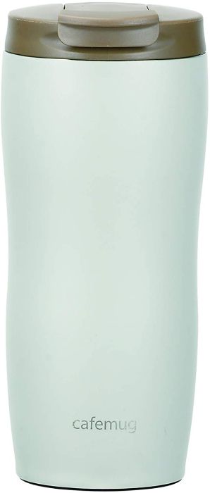 商品名 タンブラー 360ml スモーキーグレー フタ付 カフェマグ HB-5170 サイズ (約)幅7.5×奥行7.5×高さ17cm、実容量:360ml 重量 (約)0.23kg 素材・材質 本体/ステンレス鋼(外面/アクリル樹脂塗装)、...